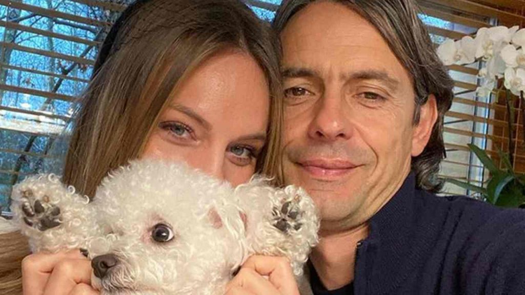 Pippo Inzaghi diventa papà: Angela Robusti è incinta, l'annuncio